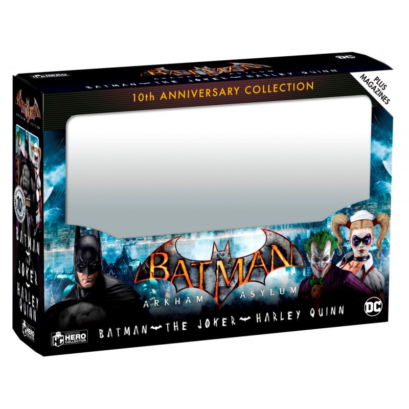 DC Comics: Batman Arkham 10th Anniversary - 3 Figurines Box Set ...