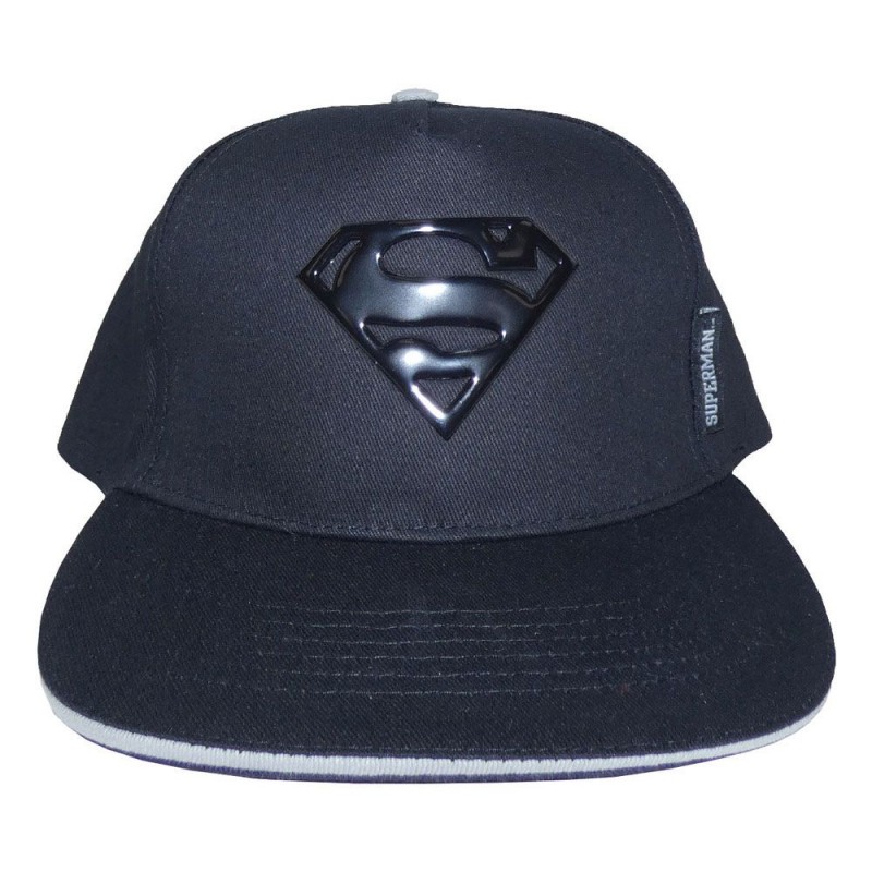 DC Superman - Metal Logo Snapback Cap - Wondertoys.nl