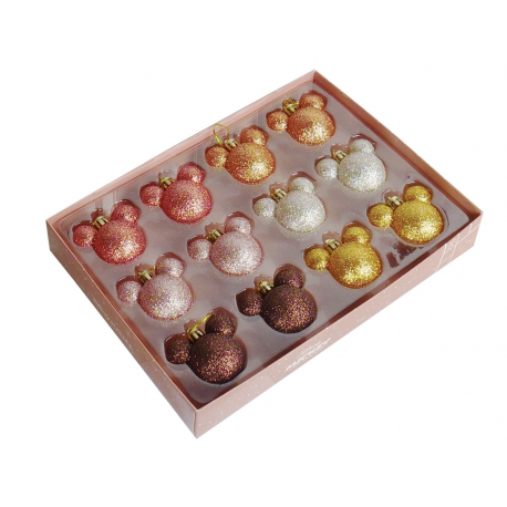 Disney Mickey Mouse Ears Pastel Bauble Giftbox (12) - Wondertoys.nl