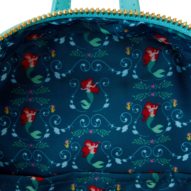 Loungefly The Little Mermaid Princess Lenticular Mini Backpack ...