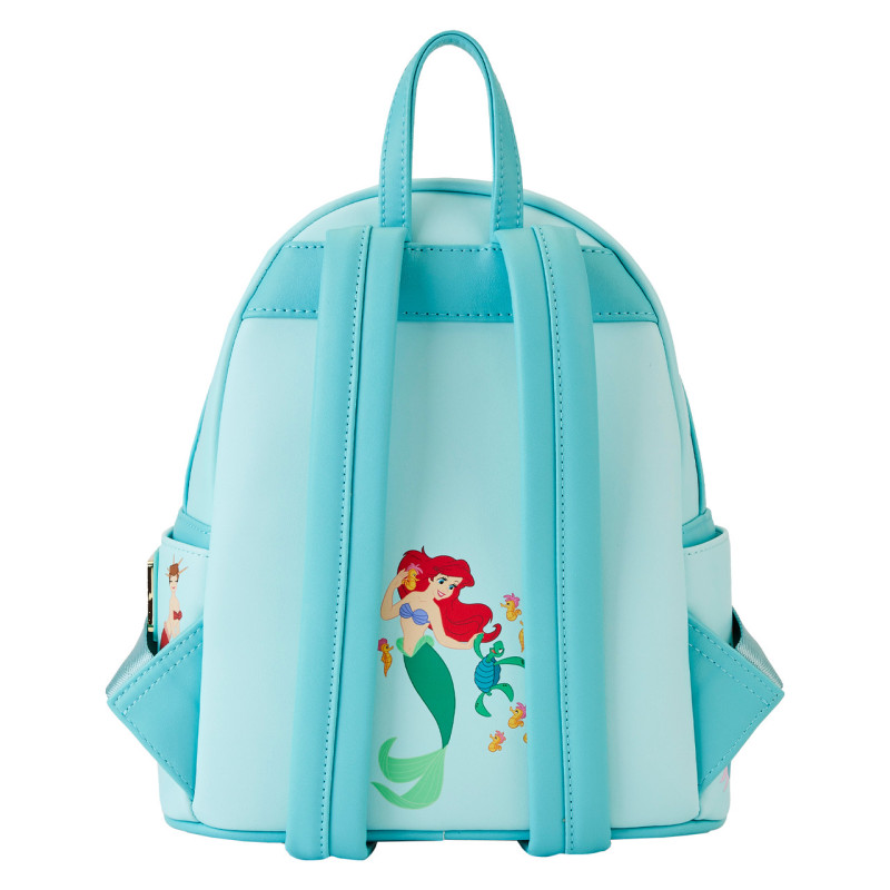 Loungefly The Little Mermaid Princess Lenticular Mini Backpack ...